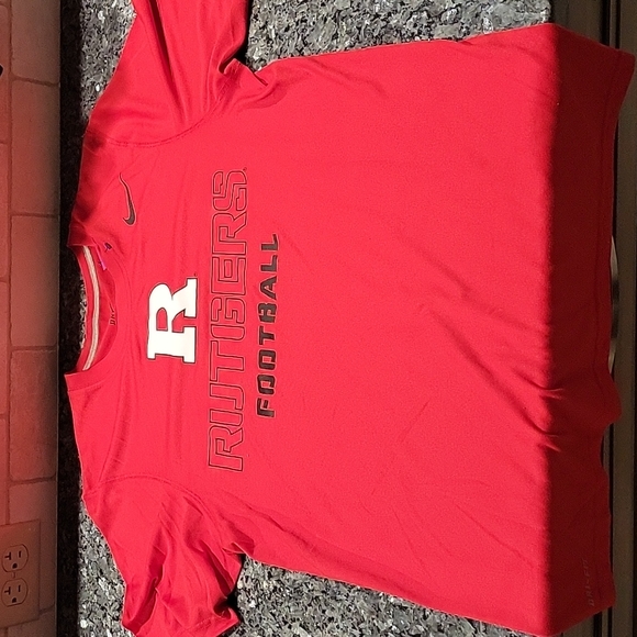 Nike | Shirts | Rutgers Football Shirt | Poshmark